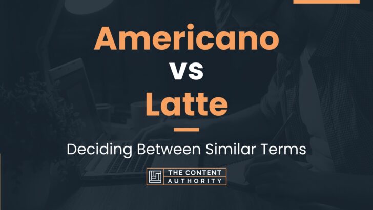 Americano vs Latte: Deciding Between Similar Terms🚳 Descubra a emoção ... Americano vs Latte: Deciding Between Similar Terms🚳 Descubra a emoção ...