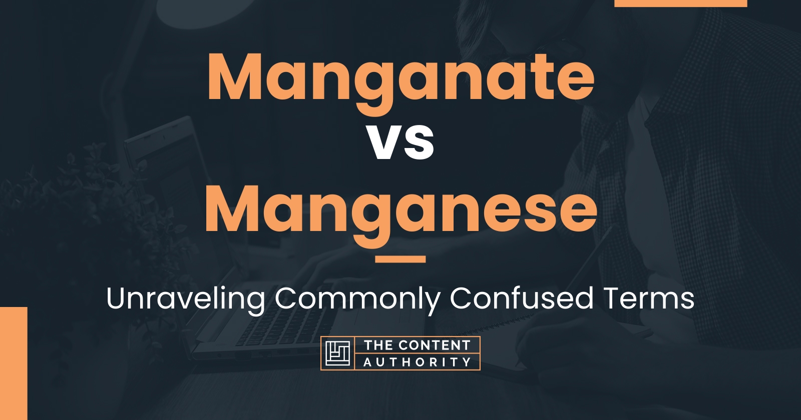 Manganate vs Manganese: Unraveling Commonly Confused Terms Manganate vs Manganese: Unraveling Commonly Confused Terms