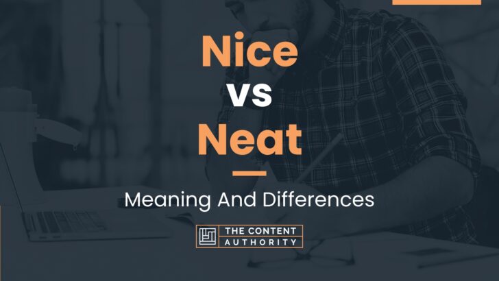 Nice Vs Neat Meaning And Differences nice-vs-neat-meaning-and-differences